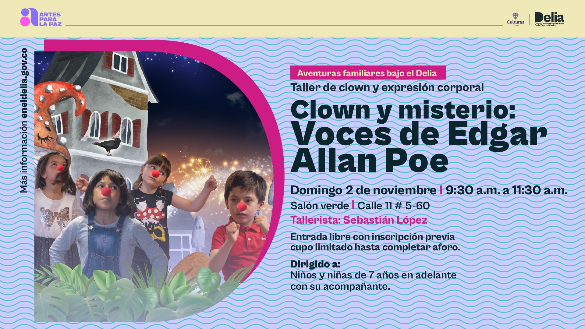 Aventuras bajo el Delia – Taller de clown y expresión corporal Clown y ...